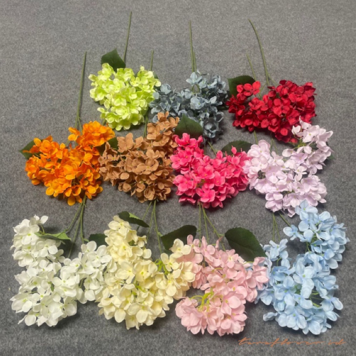Jual Bunga Hyd3K - Hydrangea 3 Kuntum | Shopee Indonesia