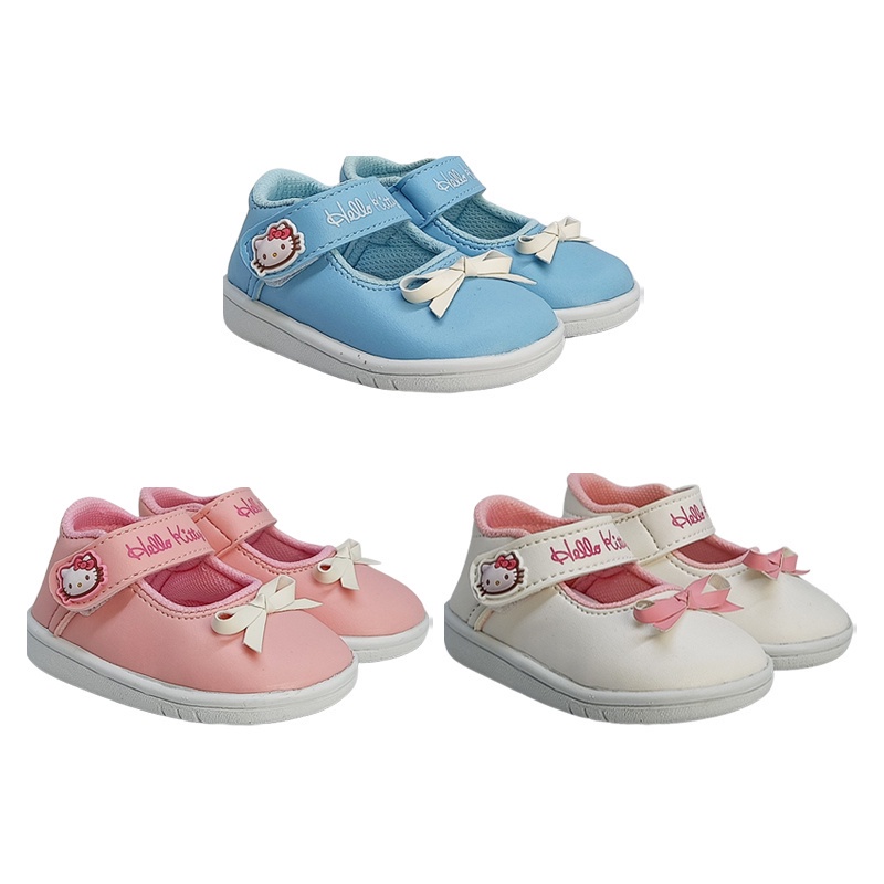 Jual Sepatu Sandal Cicit Anak Girls Hello Kitty Usia 9 - 12 Bulan KT ...