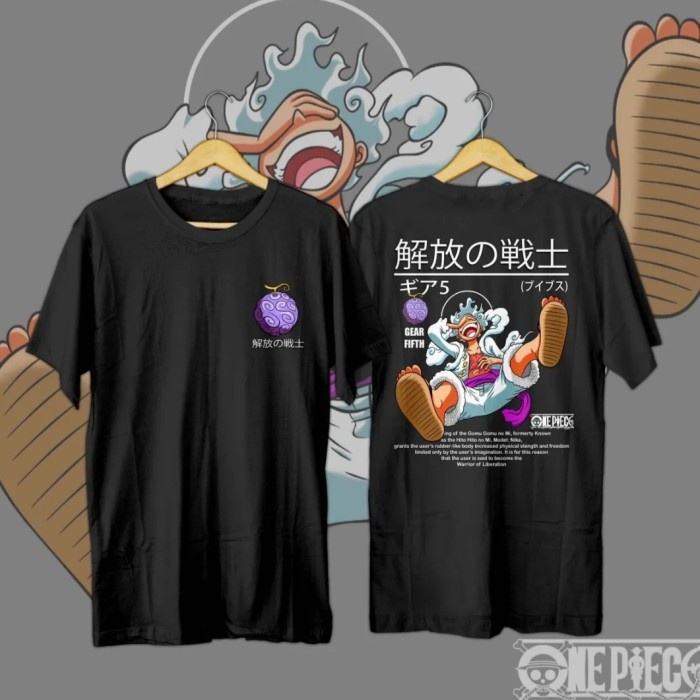 Jual Kaos LUFFY GEAR 5 SUN GOD NIKA / Kaos One Piece / Kaos Anime ... Jual Kaos LUFFY GEAR 5 SUN GOD NIKA / Kaos One Piece / Kaos Anime ...