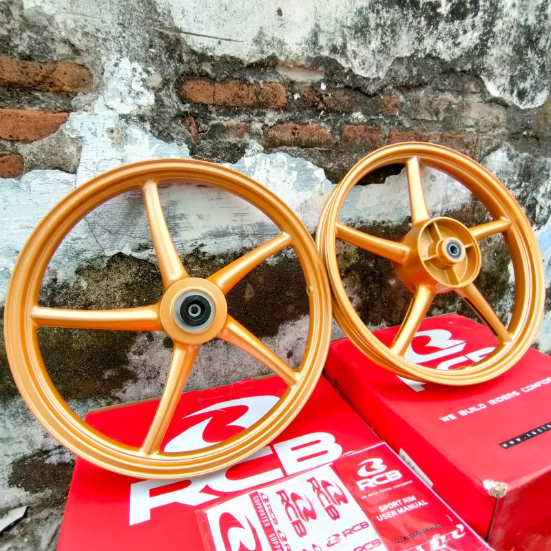 Jual Velg RCB Racing Boy SP 522 Jupiter Z 140 - 160 Ring 17 GOLD ...