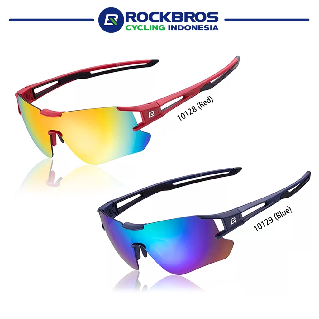 Jual ROCKBROS 10128 10129 Kacamata Sepeda Polarized + Frame Kacamata Minus | Shopee Indonesia