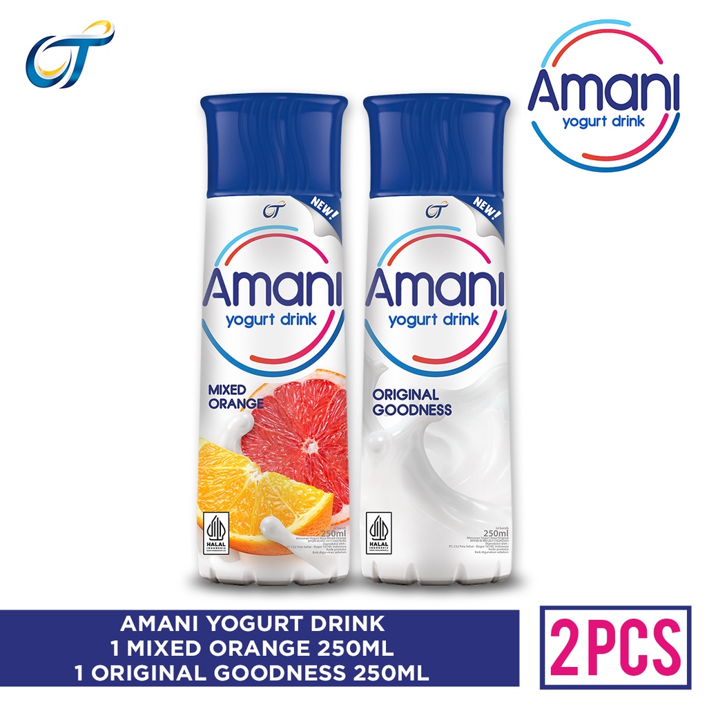 Jual Bundle AMANI Yogurt Drink Mix Varian - 2 Btl | Shopee Indonesia