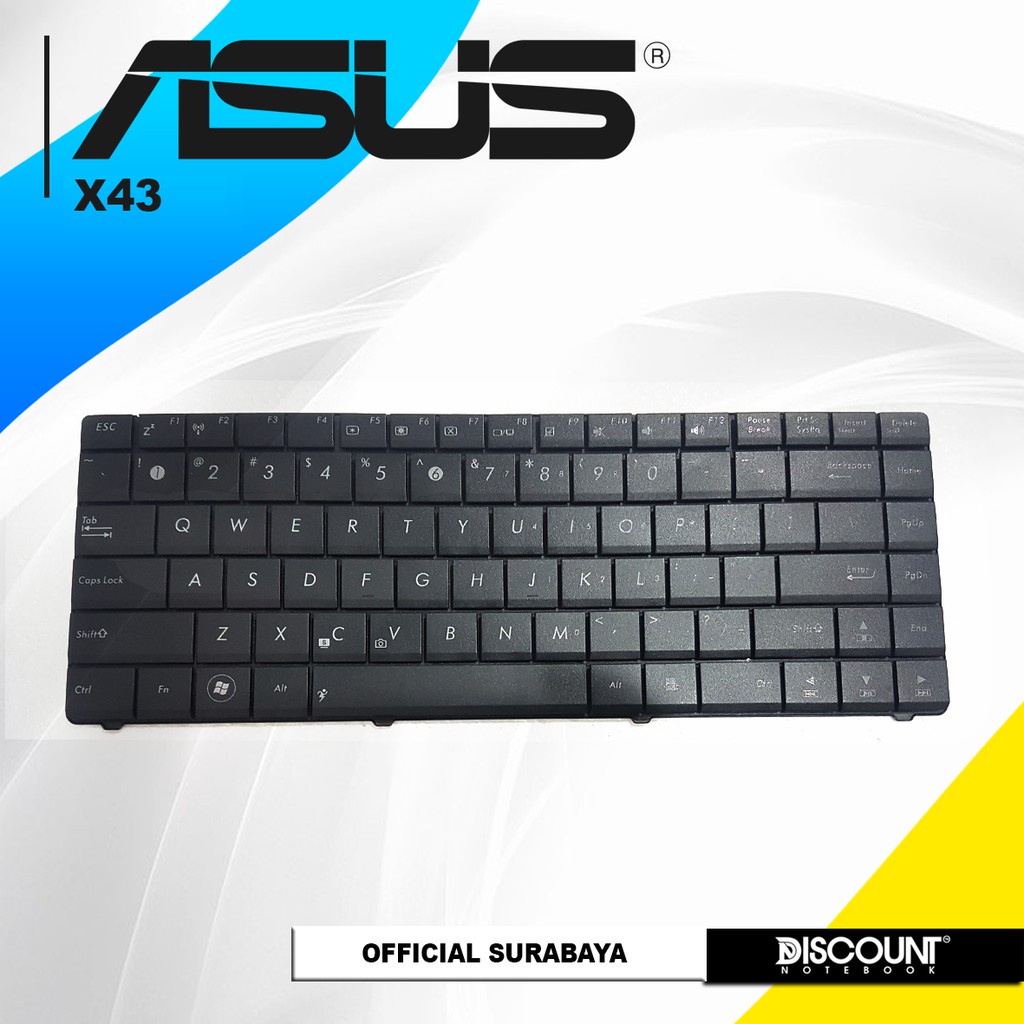 Jual KEYBOARD LAPTOP ASUS K43, X42, X43 (baut) | Shopee Indonesia