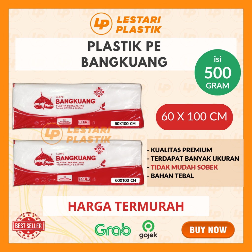 Jual Plastik PE Bangkuang Ukuran Lengkap | kantong kiloan | plastik ...