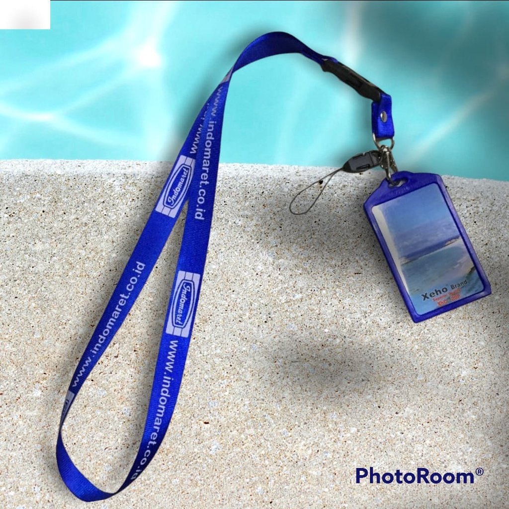 Jual Indomaret Lanyard Tali Gantungan Id Card Name Tag Paket Murah ...