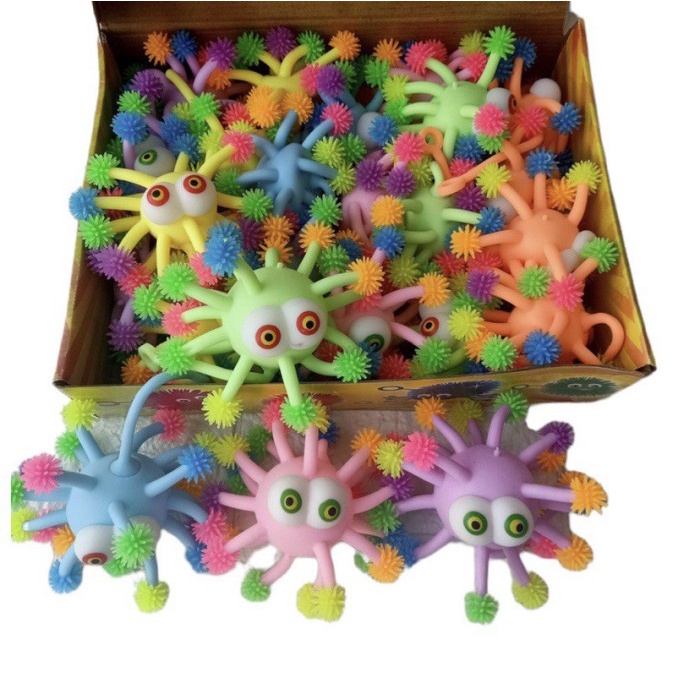 Jual Bola Yoyo LED Jellyfish Ball Jelly Fish Fidget Toys Squishy Ubur ...