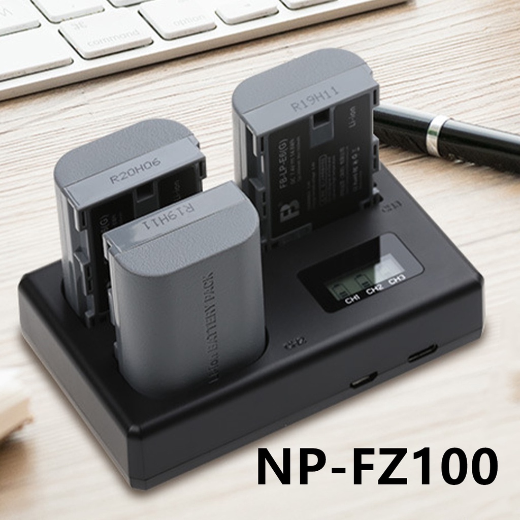 Jual NP FZ100 Charger Triple Charger For Sony FZ100 - A7iii A7riii A9 | Shopee Indonesia