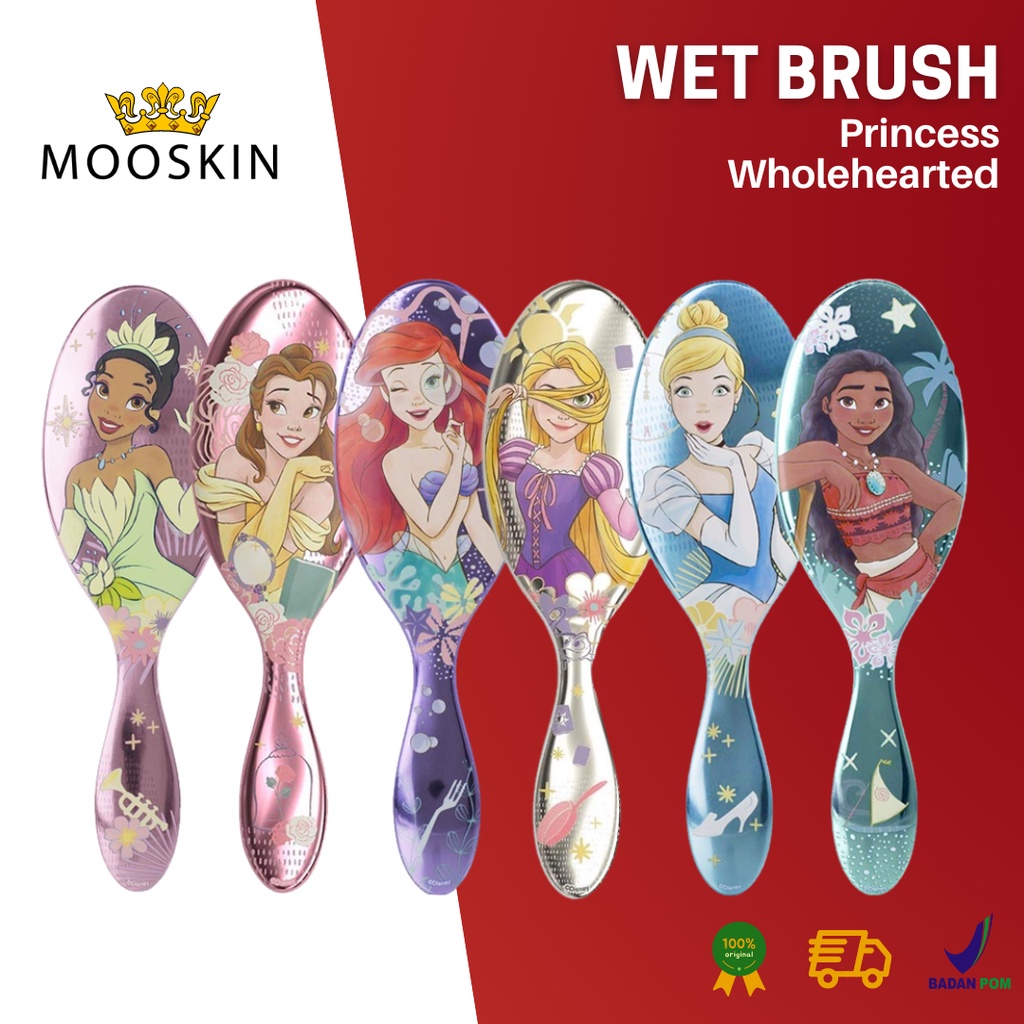 Jual The Wet Brush Disney Princess Ultimate SISIR rambut cantik 22.5 cm ...