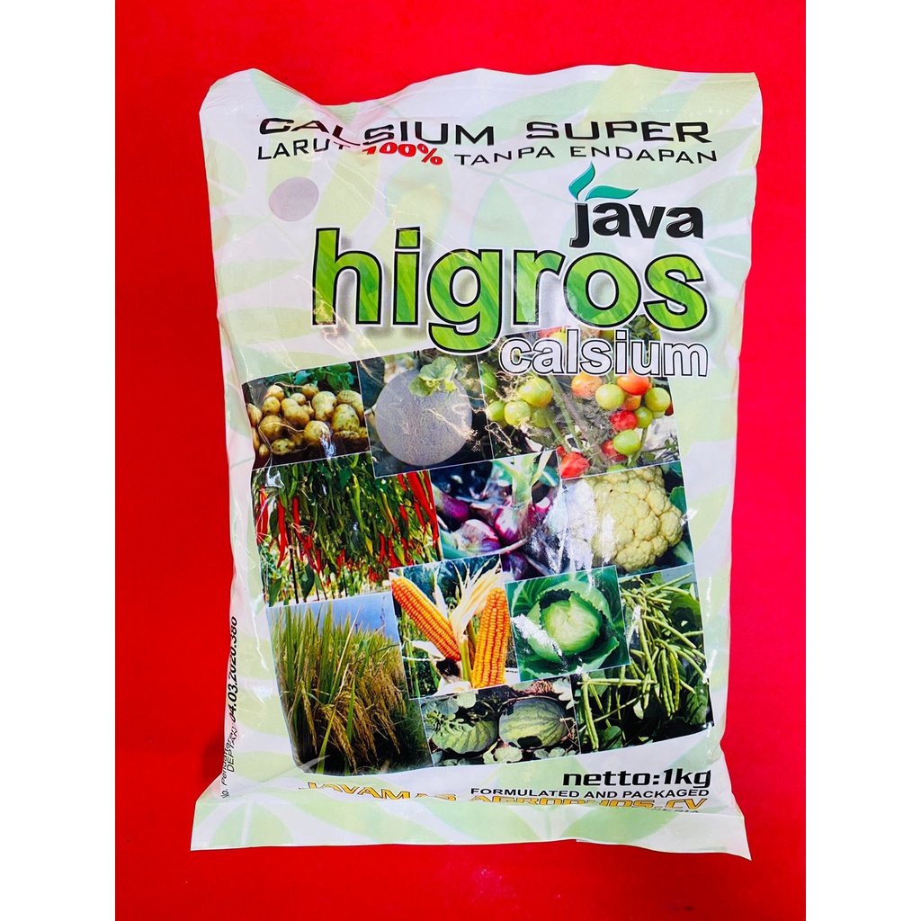 Jual Promo!! Pupuk calsium super JAVA HIGROS isi 1kg dari cv.javamas ...