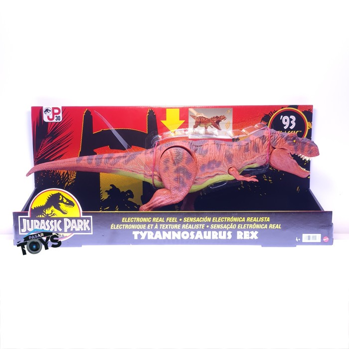Jual Jurassic Park 93 Classic Tyrannosaurus Rex Dinosaurus Electronic ...