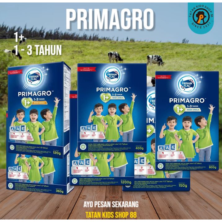 Jual Frisian Flag Primagro Bendera 1 Dan 3 Plus 750gr Susu Formula ...