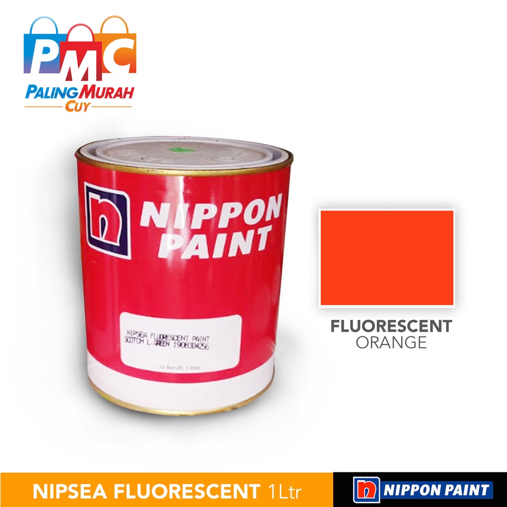 Jual Nippon Paint Cat Duco Nipsea Fluorescent / Stabilo - Orange ...