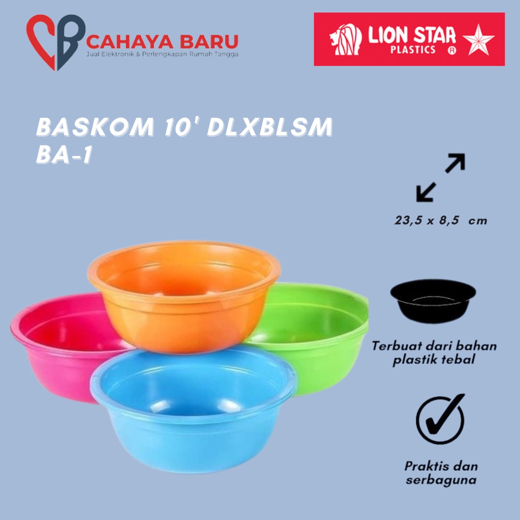 Jual LION STAR BASKOM 10' DLXBLSM BA-1 (GO-SEND) | Shopee Indonesia