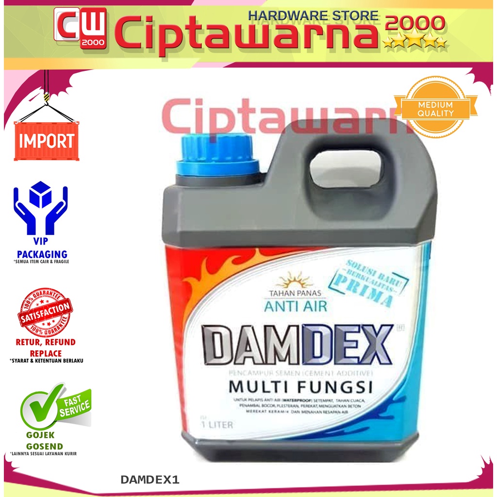 Jual Cat Damdex 1liter Multifungsi Palembang | Shopee Indonesia
