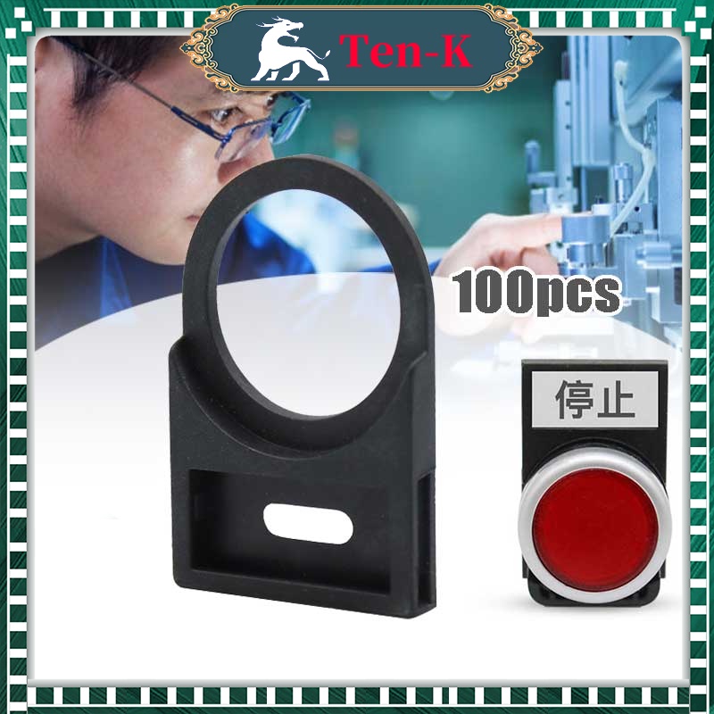 Jual Legend Plate 22mm Panel Label Push Button Pilot Lamp | Shopee ...