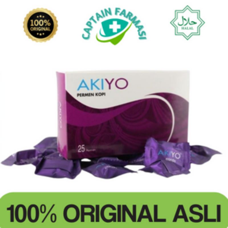 Jual Akiyo Candy Original Asli 25 Pcs - Permen Akiyo Gingseng | Shopee Indonesia