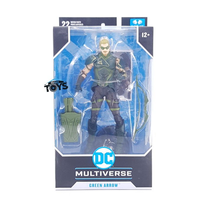 Jual Dc Multiverse Mcfarlane Dc Gaming Figure Wave 7 Green Arrow 7" Figure | Shopee Indonesia