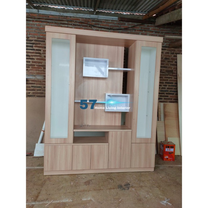 Jual Lemari Partisi Penyekat Ruangan Minimalis Bahan Multiplek HPL ...