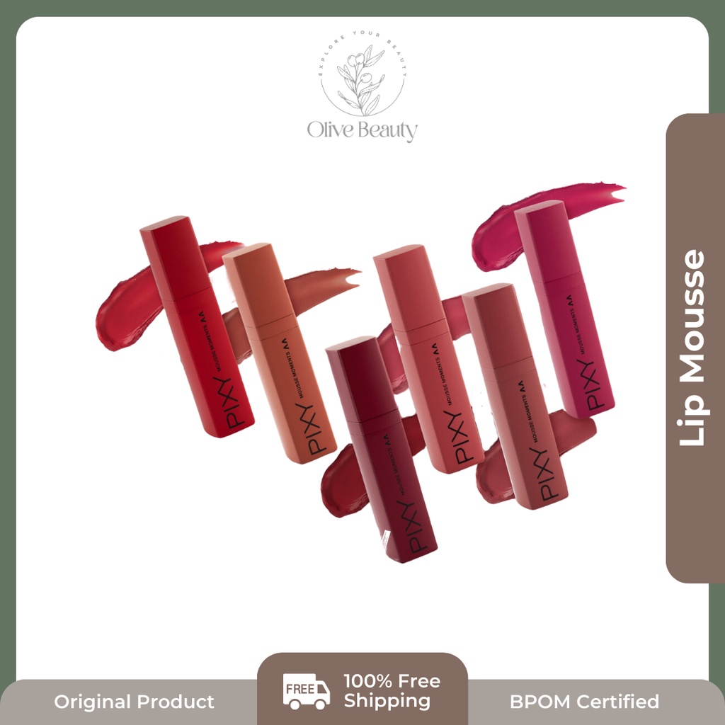 Jual Pixy Lip Mousse Moments | Shopee Indonesia