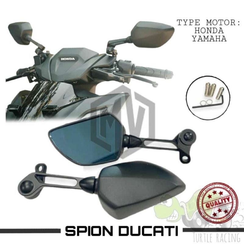 Jual Spion Ducati Thailand Full Cnc Spion Motor Model Ducati Universal ...