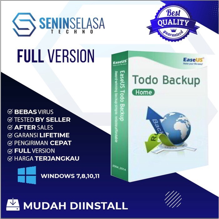 Jual EaseUS Todo Backup Home 2024 [WIN] | Shopee Indonesia