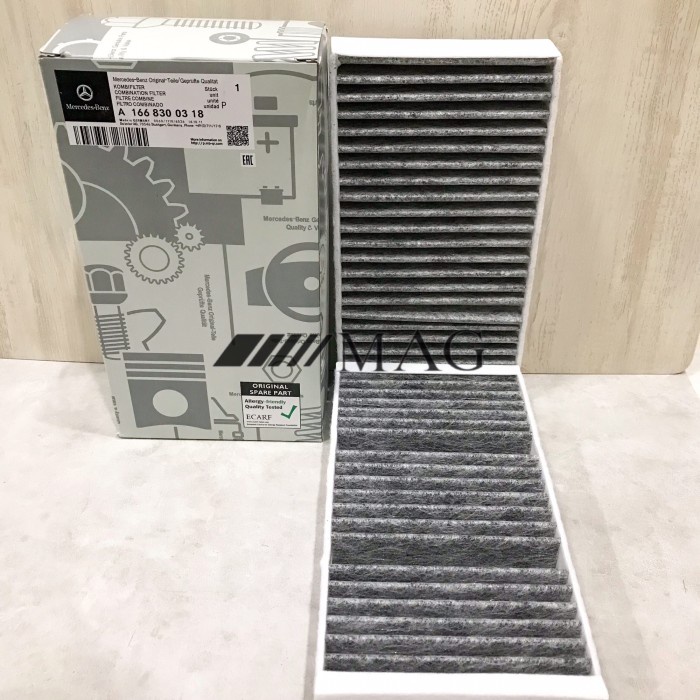 Jual Filter AC / Filter Cabin Carbon Mercedes Benz W166 GL ML Original ...