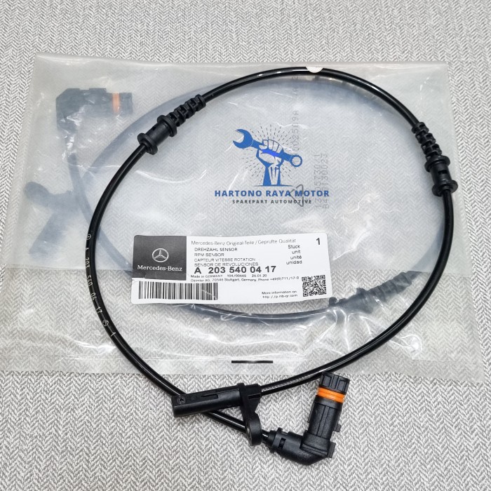 Jual Speed Sensor Depan ABS W203 C180 C200 C240 C280 Mercedes Benz ORI ...