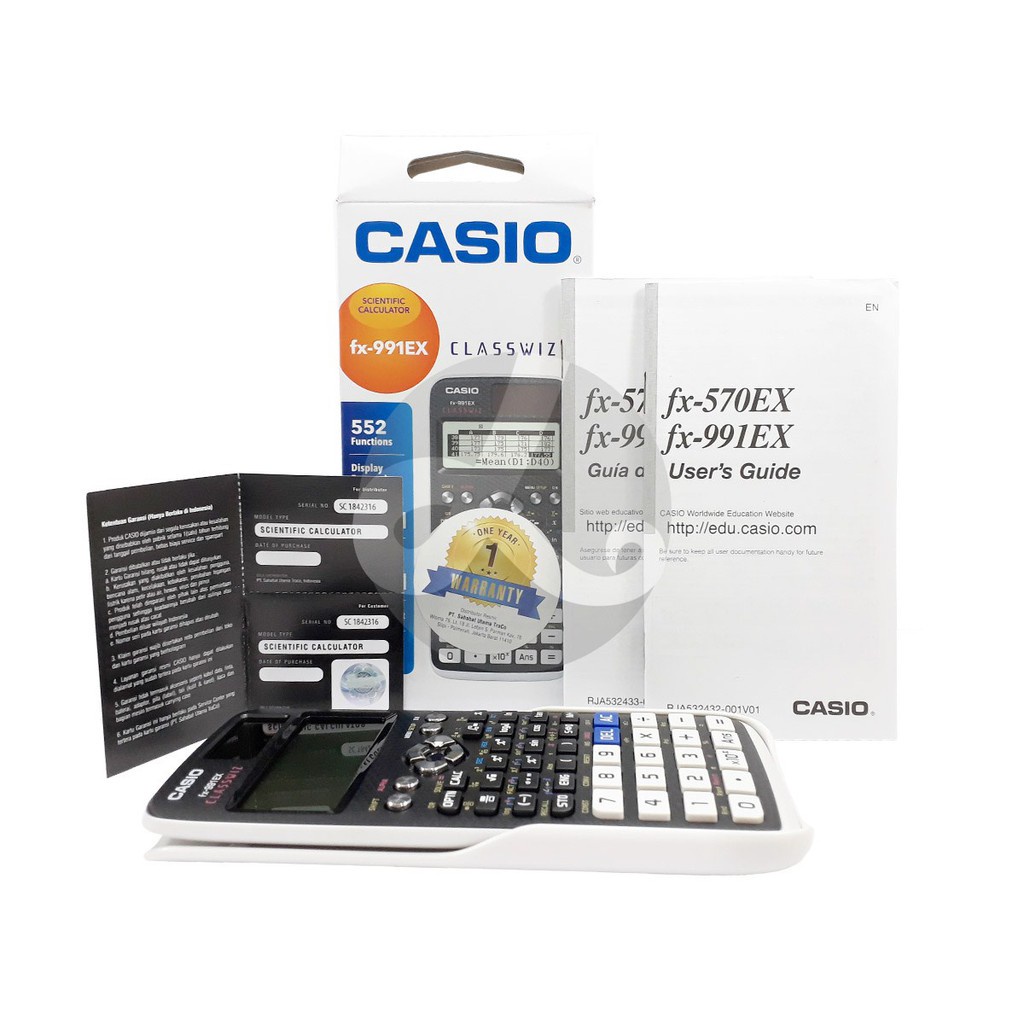 Jual Kalkulator Casio FX-991EX Scientific Calculator FX-991 EX Original ...
