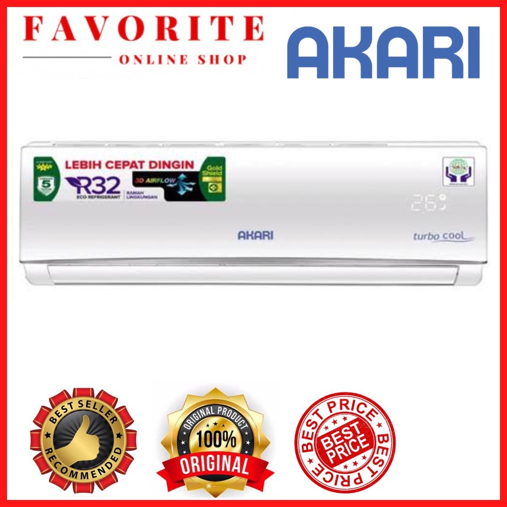 Jual AC AKARI 1 PK A-09E3LW / 09E3LW AKARI 1 PK AC | Shopee Indonesia