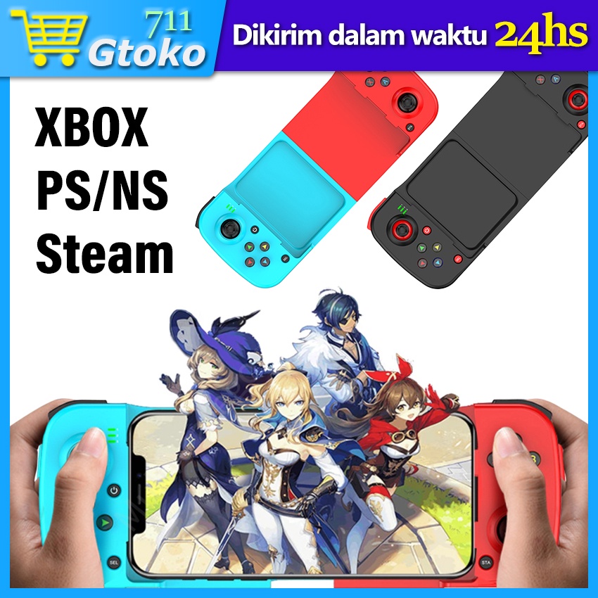 Jual Gamepad Controller Wireless Bluetooth Mobile Phone Game Controller ...