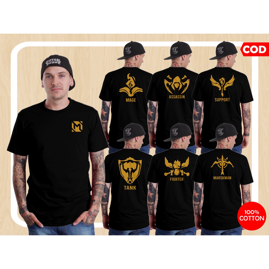 Jual KAOS USER MOBILE LEGEND KAOS MLBB KAOS GAMING BAJU MLBB | Shopee ...