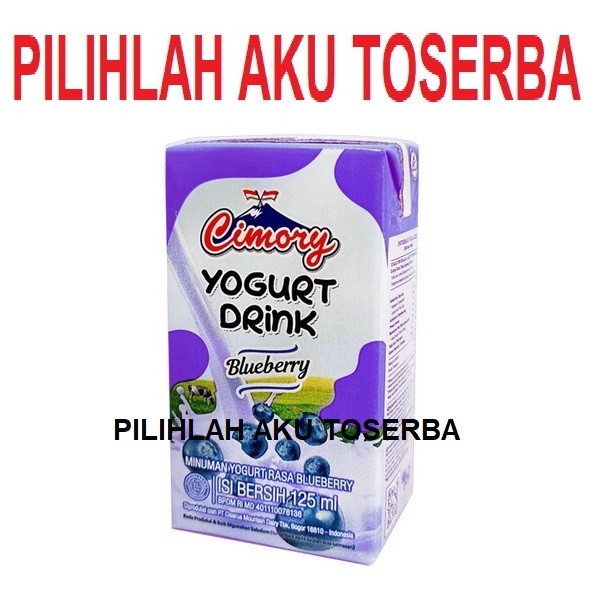 Jual IO CIMORY YOGURT Drink BLUEBERRY MINI 125 ml - ( 12 pcs ) | Shopee ...
