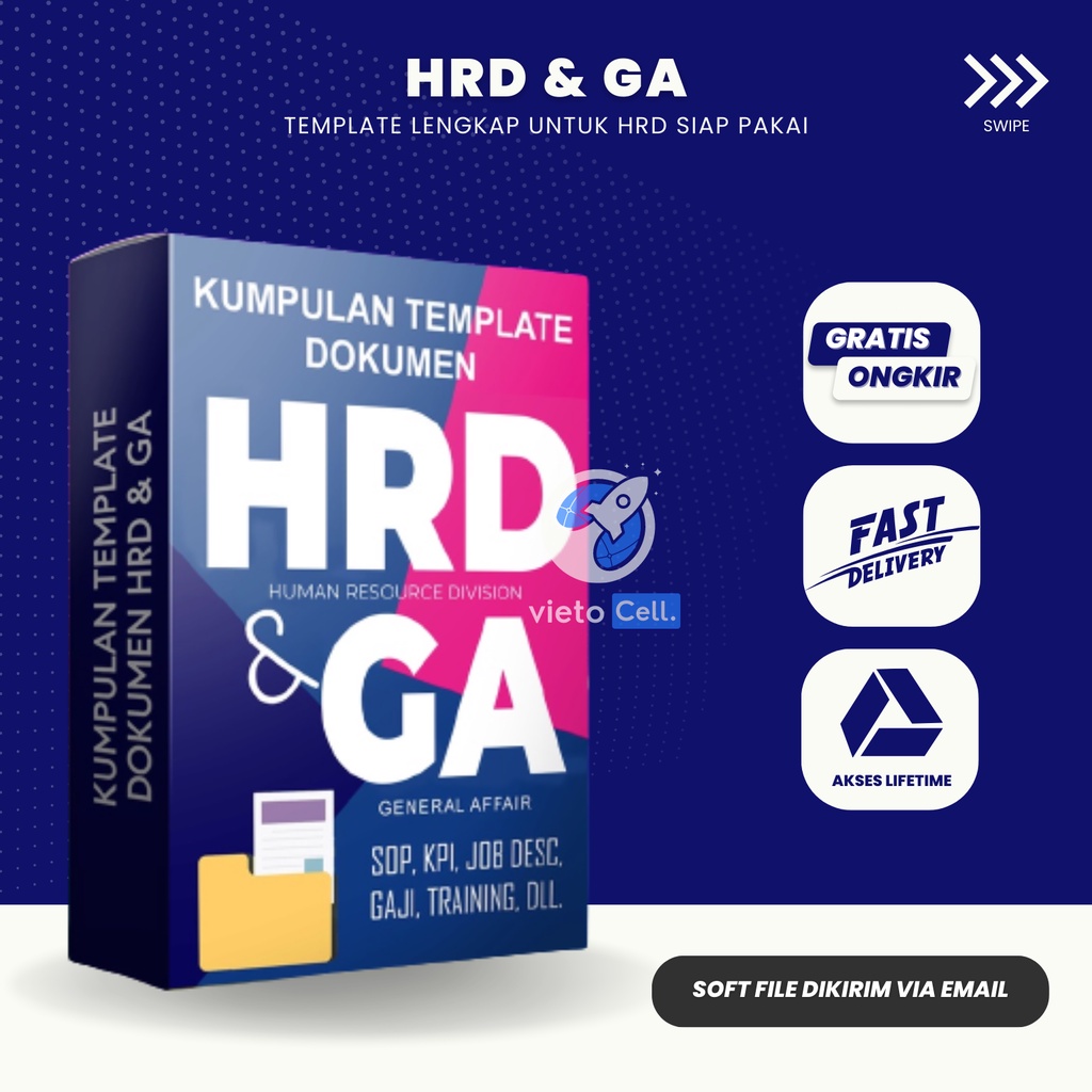 Jual Template HRD & GA Lengkap - Rekrutmen + Orientasi + Kompensasi ...