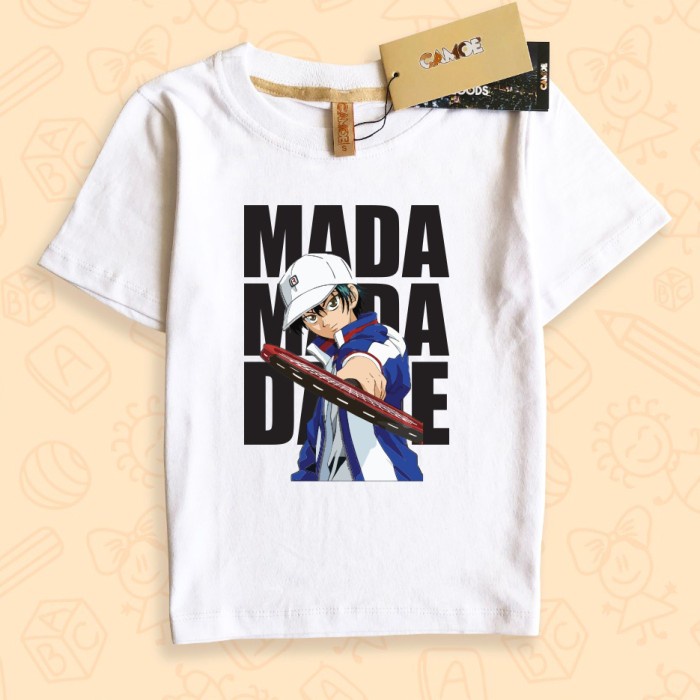 Jual Kaos Baju Anak Ryoma Echizen Prince Of Tennis Mada Mada Dane ...