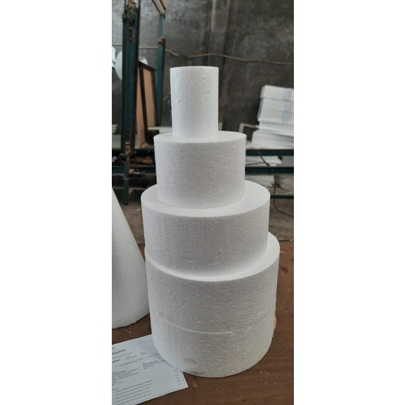 Jual Styrofoam dummy bulat diameter 24 tinggi 15 | Shopee Indonesia