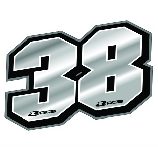 Jual Stiker Nomor Star Sticker Decal Racing start request costum water ...