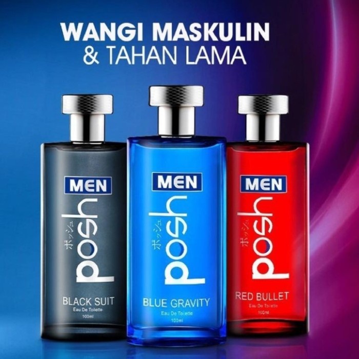 Jual posh men eau de toilette 100ml | Shopee Indonesia