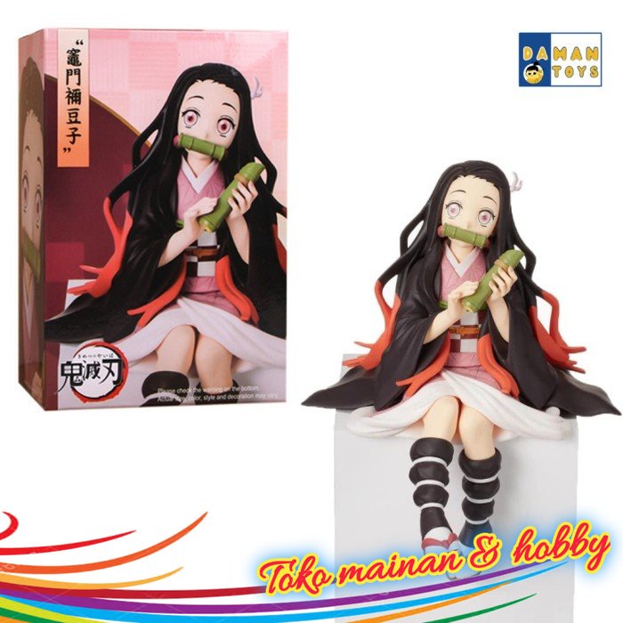 Jual TERBARU / Figure Demon Slayer Kimetsu No Yaiba Eat Rice Balls Ver ...