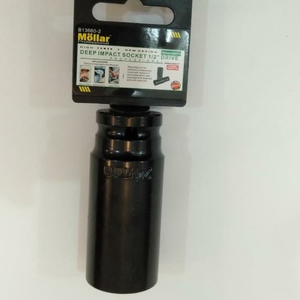 Jual MOLLAR DEEP WALL 24MM 1/2inch 6PT kunci sock mata 24 MM PANJANG IMPACT deepwall sok long ...