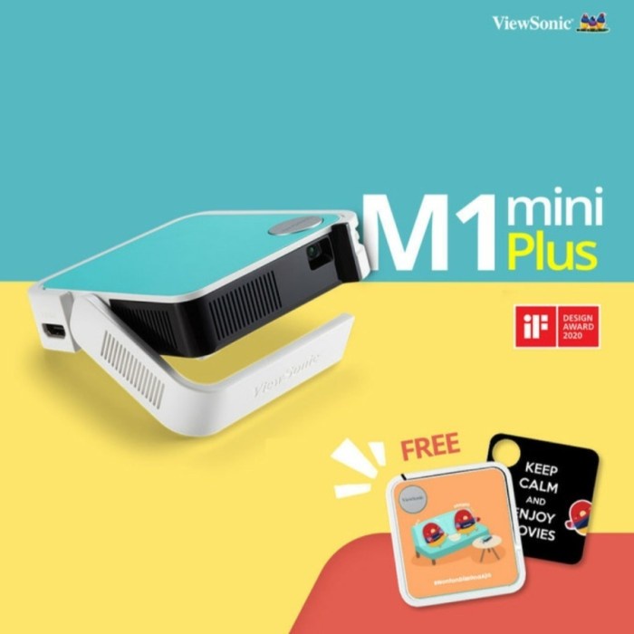 Jual Projector ViewSonic M1 Mini Plus WiFi + Speaker JBL Garansi 2 ...