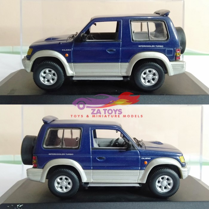 Jual IGS79 Diecast Mitsubishi Pajero Shogun SWB Biru by Minichamps ...