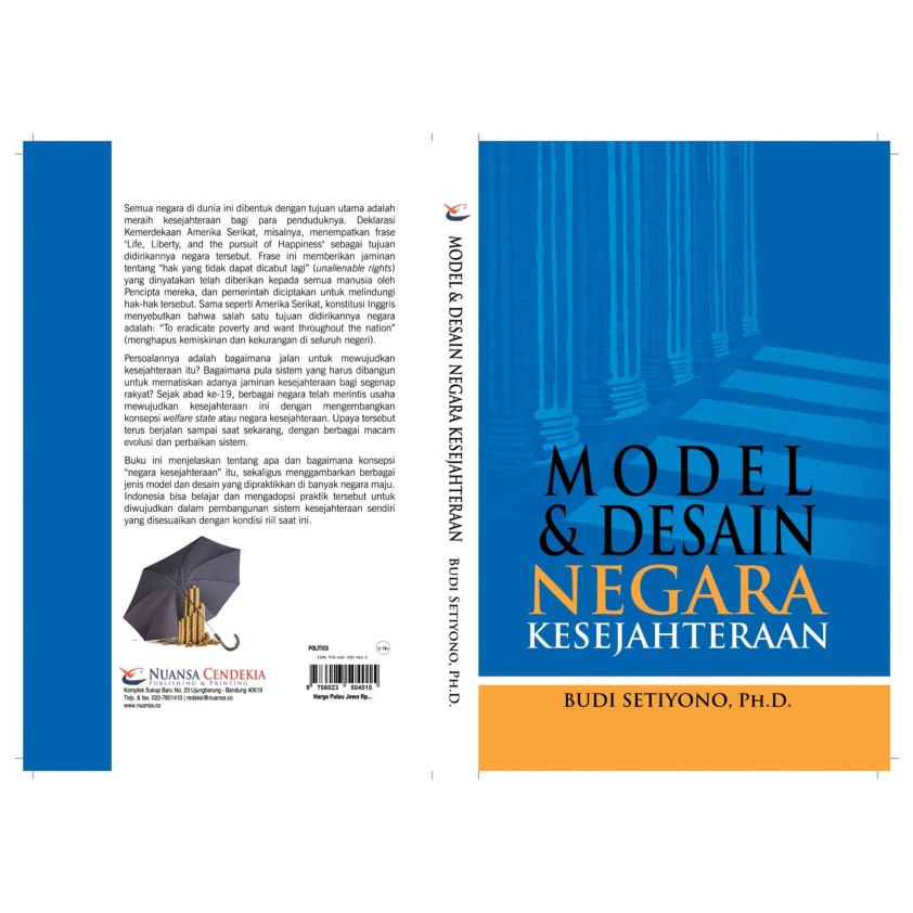 Jual Buku model dan desain NEGARA KESEJAHTERAAN by Budi Setiyono, Ph.D ...