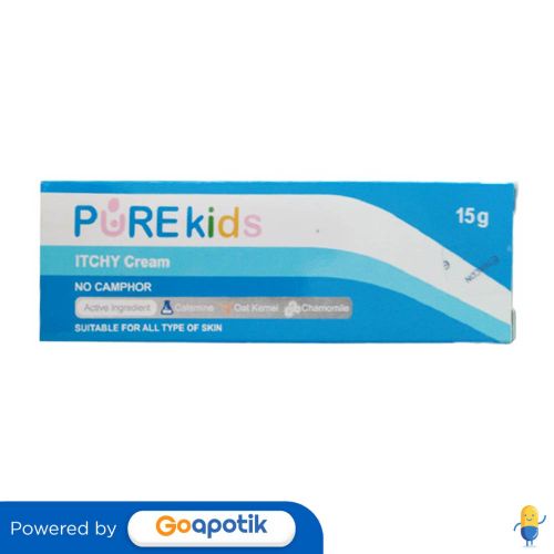 Jual Pure Kids Itchy Cream 15 Gram Tube | Shopee Indonesia