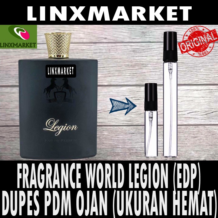 Jual FRAGRANCE WORLD LEGION (EDP) UNISEX DUPES PDM OJAN - UKURAN HEMAT ...