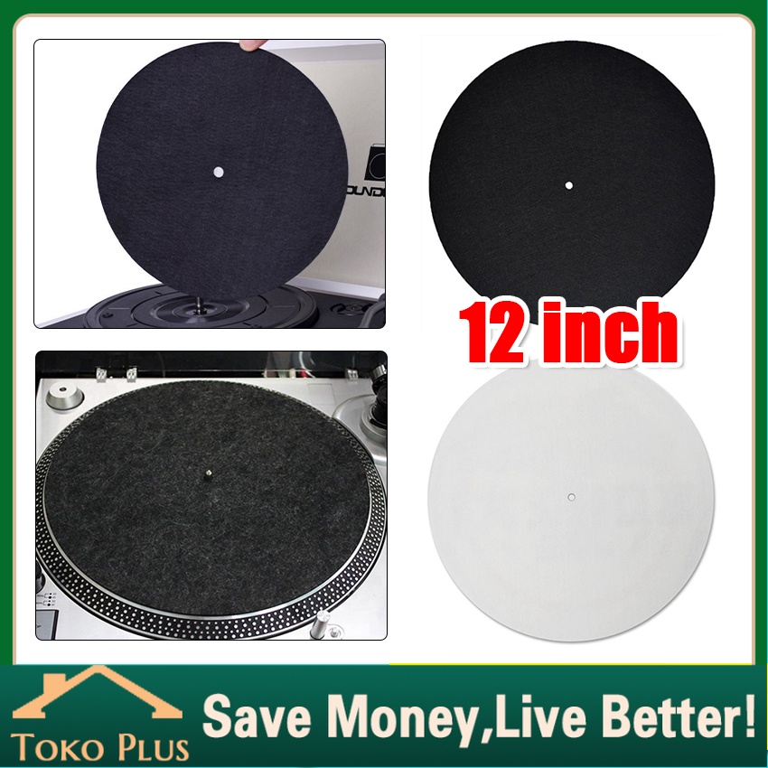 Jual Felt Slipmat Turntable Mat Slipmat Vinyl Piringan Hitam 3mm 12 ...