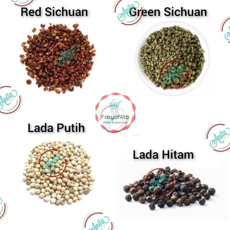 Jual LADA MERICA 25GR - SICHUAN PEPPERCORN RED GREEN MERAH HIJAU ...