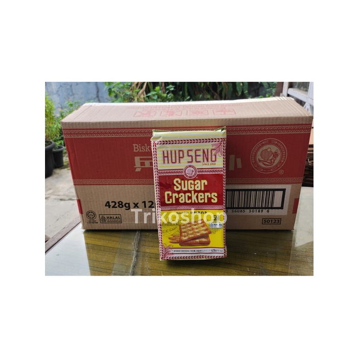 Jual Biskuit Hup Seng Crackers Sugar Manis / Cream Asin / Cheese Keju ...