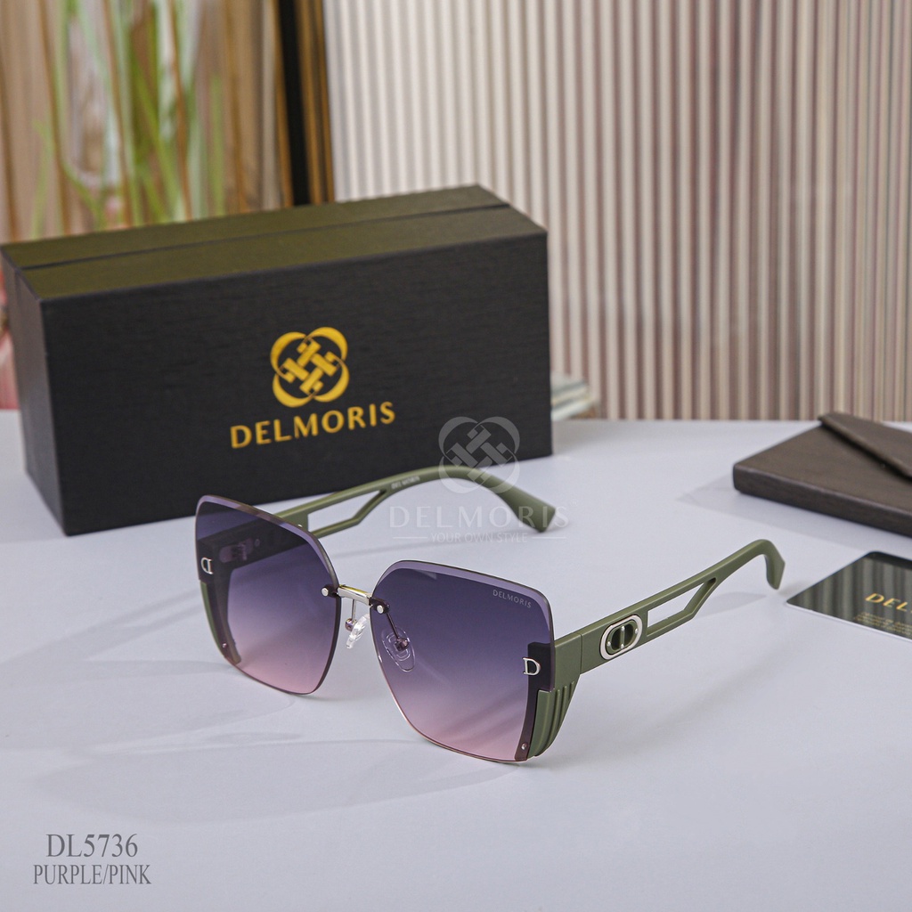 Jual KACAMATA WANITA DELMORIS ZELION SERIES DL5736 (POLARIZED) | Shopee ...