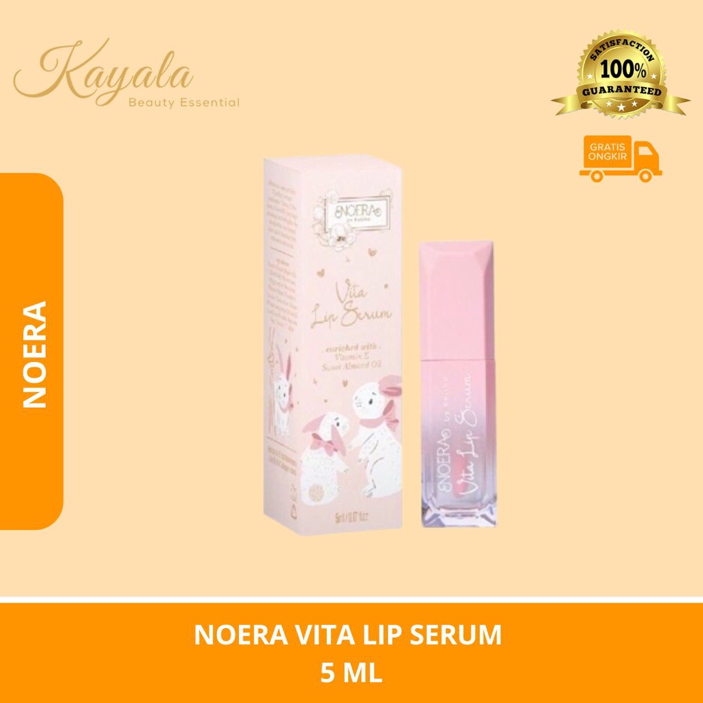 Jual NOERA VITA LIP SERUM 5 ML - LIP SERUM NOERA | Shopee Indonesia