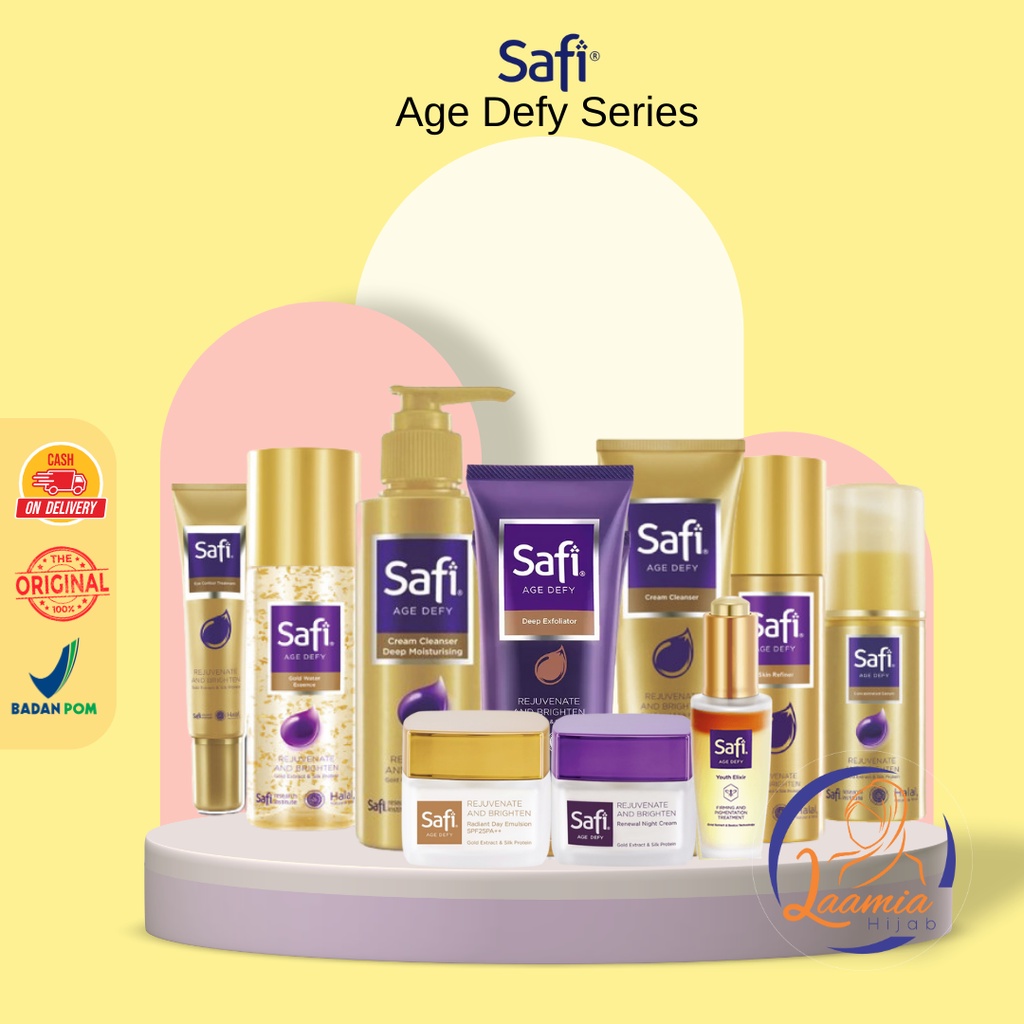 Jual Najmia 2 - Safi Age Defy Series Serum Essence Cream Cleanser Toner ...